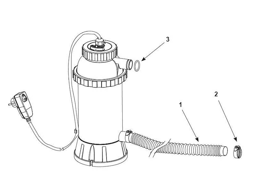 Intex Plug & Play 2.2kw Heater 28684 - UK Pool Store