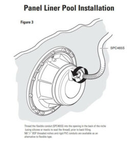 Certikin PU9 Standard LT White LED Pool Light - Liner