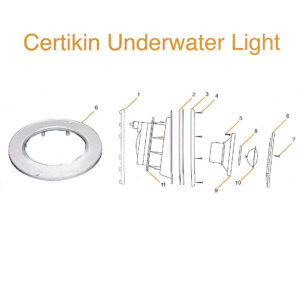 Certikin PU9 Swimming Pool Light Spares