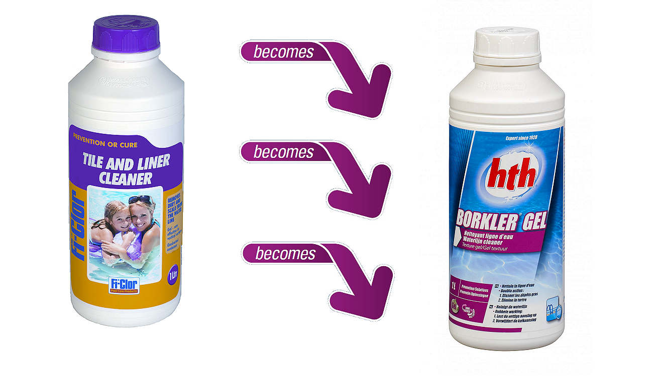HTH Borkler Gel - Tile & Liner Cleaner