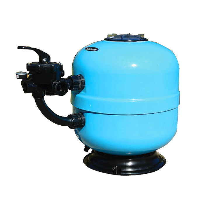 Lacron Side Mount Swimming Pool Filter - 30" Dia - UK Pool Store