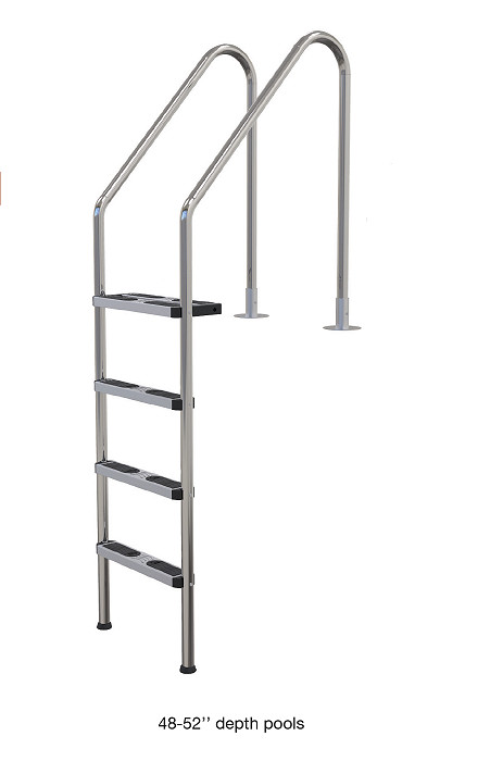 1.7"/43mm Pool Deck Ladders