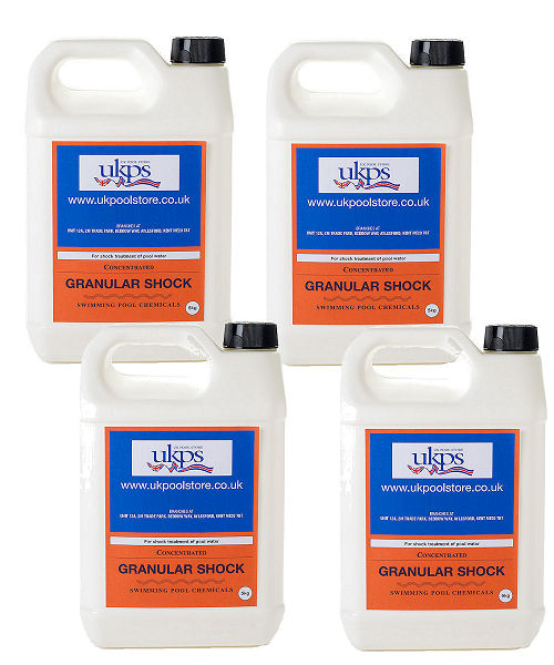 Shock Chlorine Granules - Pool Chlorine - Swimming Pool Chemicals