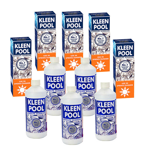 Swimming Pool Kleen Pool Algicide - 10 x 1 Litre - UK Pool Store